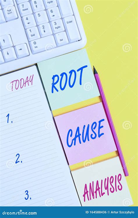 Text Sign Showing Root Cause Analysis Conceptual Photo Method Of
