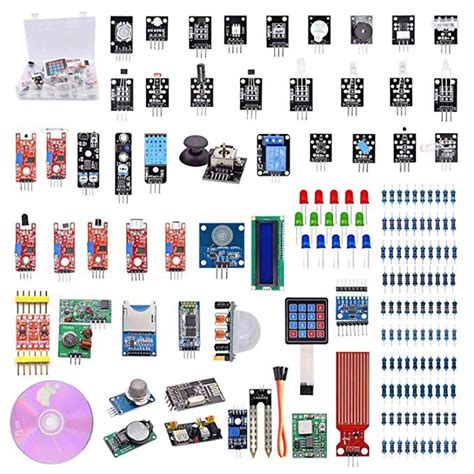 51 Kinds Sensor Kit Nyereka Tech Electronic Components One Stop Shop Stem And Iot