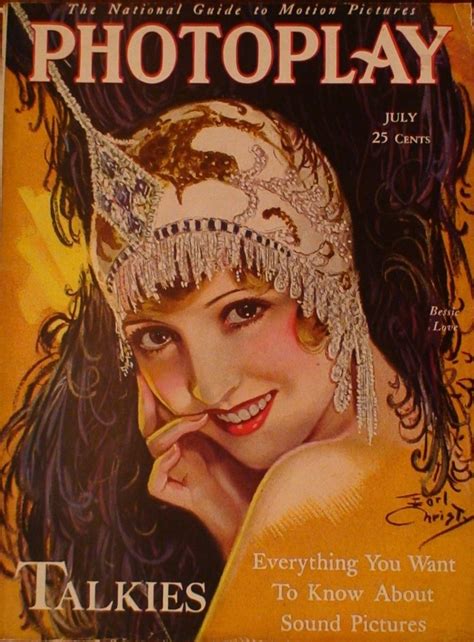 Movie Magazines 1920s 1930s Collectors Weekly Bessie Love Vintage