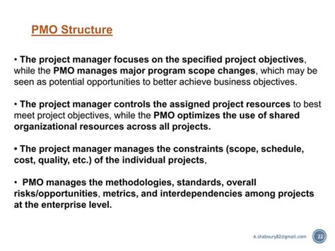 Pmp Framework 1 2 3 Ppt