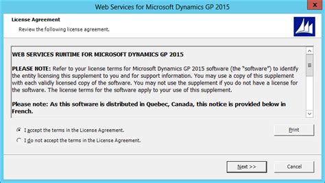 Hands On With Microsoft Dynamics Gp 2015 R2 Install Web Services