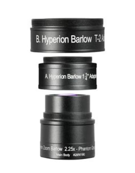 Baader Planetarium Baader Hyperion Zoom Barlow Camera Concepts And Telescope Solutions Baader Planetarium Baader Hyperion Zoom Barlow Camera Concepts And Telescope Solutions
