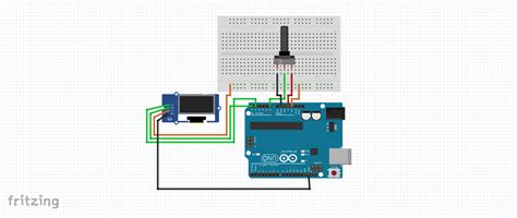 Oled Display Gauge Meter Using Potentiometer Arduino — Steemit