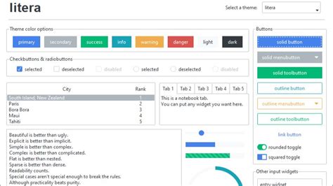 ttkbootstrap 使用教程 哔哩哔哩