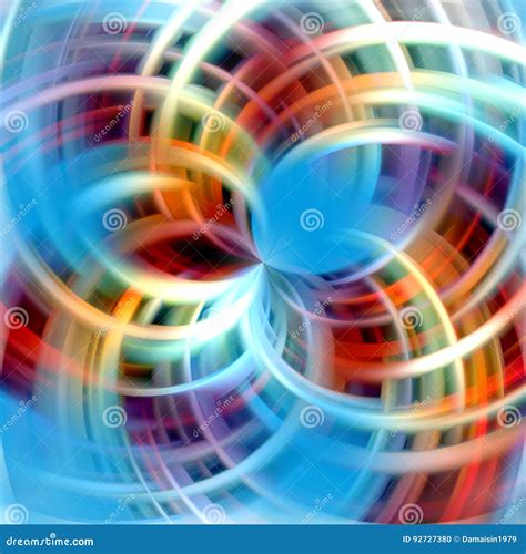 Mixture Of Colors And Lines Background Stock Photo Image Of Lights Circles 92727380