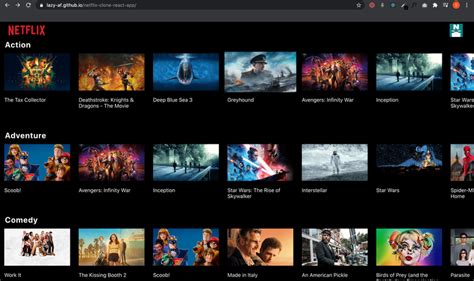 netflix clone react app freelancer