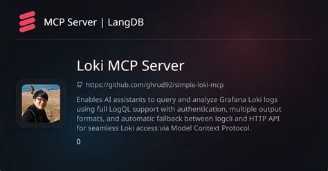 Loki Mcp Server Langdb