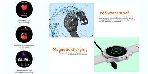 Buy Wholesale China 1 32inch Smartwatch Black Smart Watch Round Face 360x360 Smartwatch On