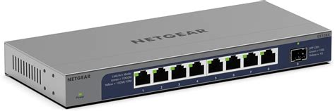 Amazon Com NETGEAR 8 Port 1G 10G Gigabit Ethernet Unmanaged Switch GS108X With 1 X 10G SFP
