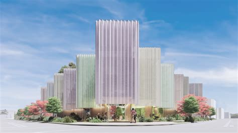 Kengo Kuma Unveils Colourful Structure For Miami Design District