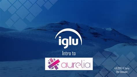 Aurelia Intro Pdf