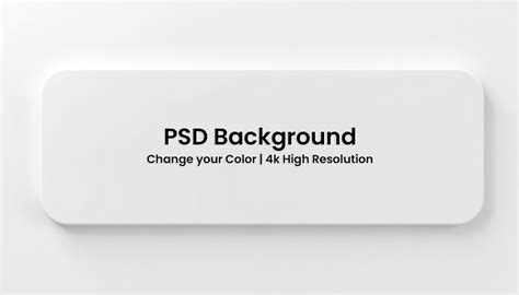White Rectangular Platform With Rounded Edges Premium Ai Generated Psd