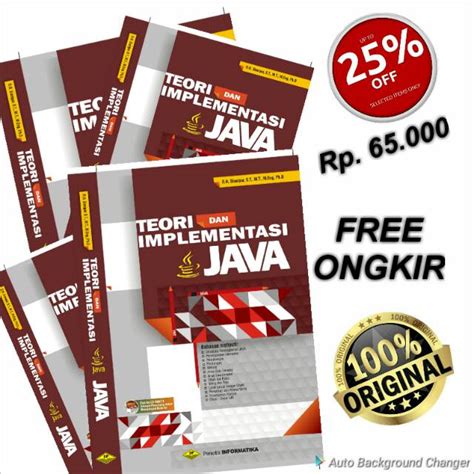 Jual Buku Teori Dan Implementasi Java Shopee Indonesia Jual Buku Teori Dan Implementasi Java Shopee Indonesia