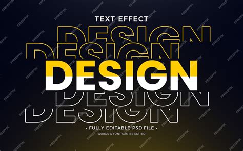 Premium Psd Duplicate Text Effect Premium Psd Duplicate Text Effect
