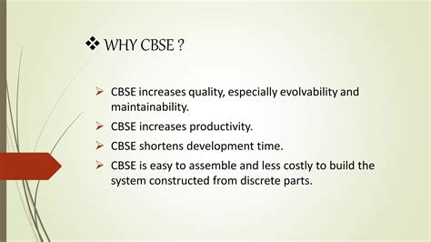 Component Based Software Engineering Ppt