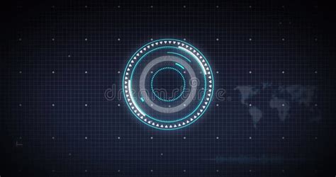 A Scope Scanning A Computer Circuit Board And Processing Data Stock Illustration Illustration
