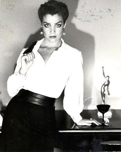 Babylon Star Claudia Christian In A Photo That Looks Like A Vintage Glamour Shot From