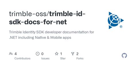 Issues · Trimble Osstrimble Id Sdk Docs For Net · Github