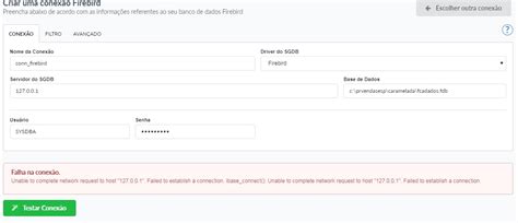 Resolvido Firebird Não Conecta Scriptcase Versão 9 Scriptcase