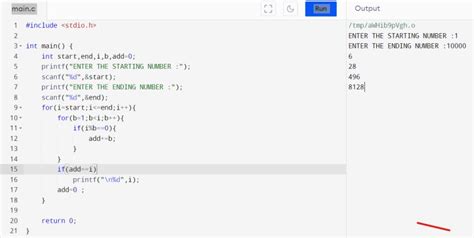 Kashish Jain On Linkedin C Programming Code To Print Perfect Number In