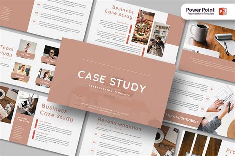 Case Study PowerPoint Template Graphic By Qrdesignstd Creative Fabrica