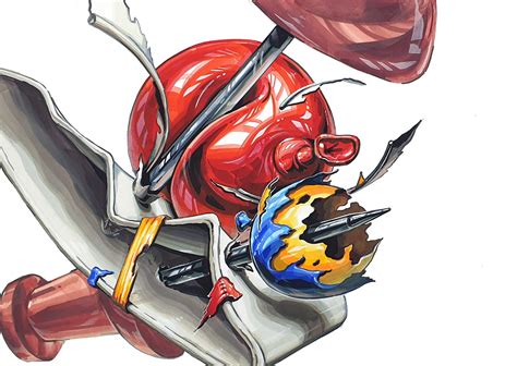 기초디자인 저장소 풍선 압정 재료 포스터 색연필 시간 180분 주의 풍선의 경우 형태의 고무적인 특성을 활용하여 여러가지의 얼굴을 보여주는