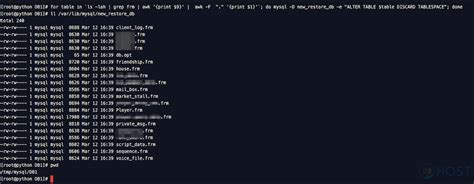Hướng Dẫn Khôi Phục Lại Dữ Liệu Từ Database Mysql Innodb Engine Khi Bị Crash Từ File Frm Và Idb