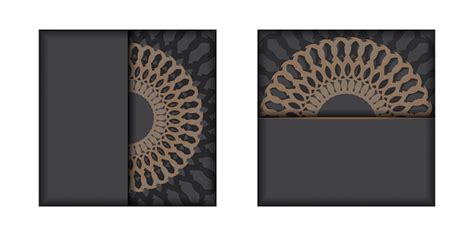 텍스트와 빈티지 장식을위한 장소와 벡터 초대 카드 그리스 패턴의 회색 색 엽서의 고급스러운 디자인 0명에 대한 스톡 벡터 아트 및 기타 이미지 Istock