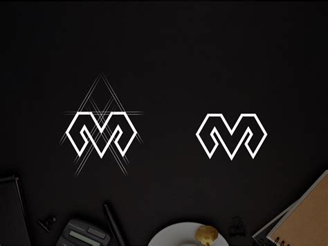 Letter M Monogram Logo By Hirotodesign On Dribbble