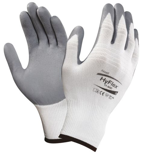 Ansell Hyflex 11 800 Hyflex 11 800 Grey Nitrile Coated Nylon Work