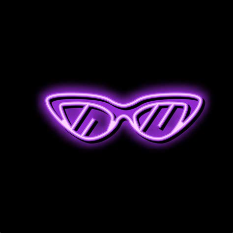 Cat Eye Sunglasses Frame Color Icon Vector Illustration 20577310 Vector Art At Vecteezy