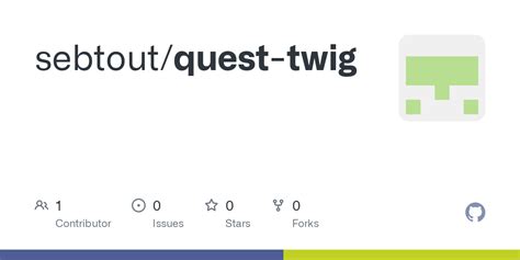 Github Sebtoutquest Twig