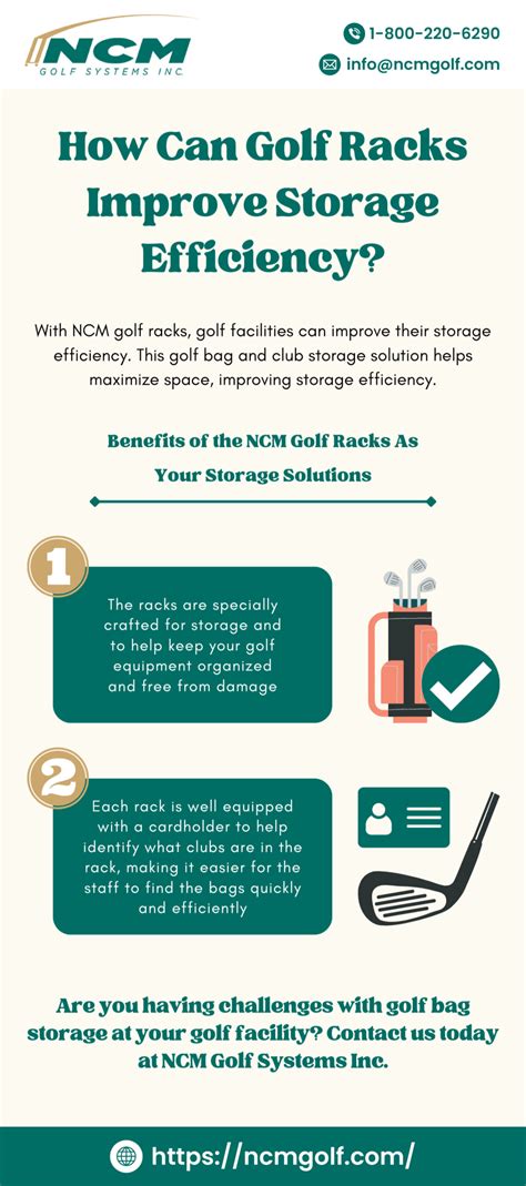 How Can Golf Racks Improve Storage Efficiency Ncm Golf Systems