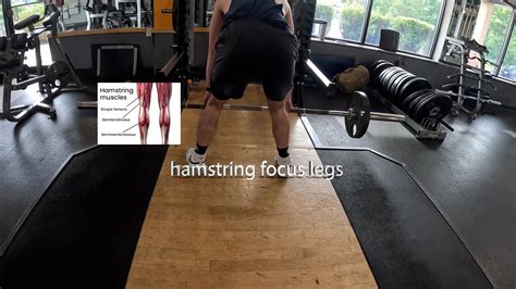 Leg Day Hamstring Focus Youtube