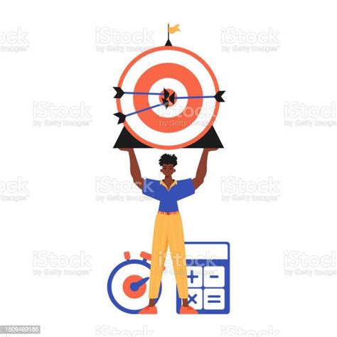 조롱은 스트레스를 받는 화살로 삼키는 데 시간을 할애합니다 트렌디한 스타일 벡터 일러스트레이션 긴급 개념에 대한 스톡 벡터 아트 및 기타 이미지 Istock