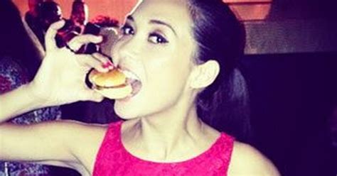 Myleene Klass Reveals Weight Loss As She Eats One Of The Smallest Burgers We Have Ever Seen Ok