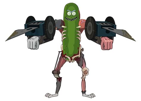 Pickle Rick Render By Kingevan210 On Deviantart