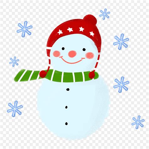 작은 눈사람 일러스트 빨간 모자 웃는 겨울 클립 아트 만화 손으로 그린 겨울 눈사람 Png 일러스트 및 Psd 이미지 무료 다운로드 Pngtree