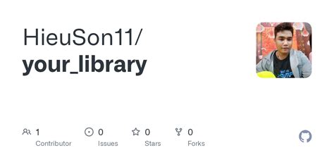 Github Hieuson11yourlibrary