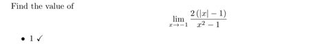 Solved Find The Value Oflimx→ 12 X 1 X2 11