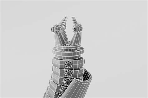 Robot V4 3d Model Cgtrader