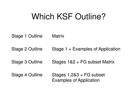 PPT Introducing KSF In A Medical Physics Department PowerPoint Presentation ID 155193