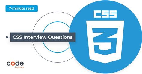 30 Css Interview Questions And Answers Code Institute Global