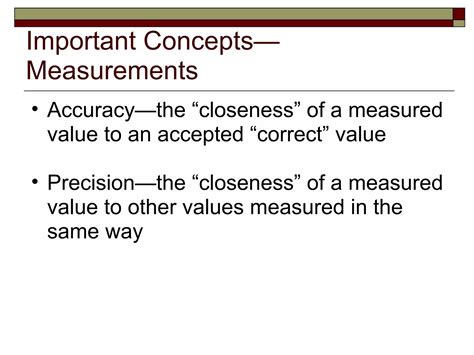 Precisionandaccuracy Ppt