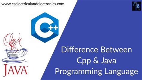Difference Between Java And Cpp Programming Languages Applications
