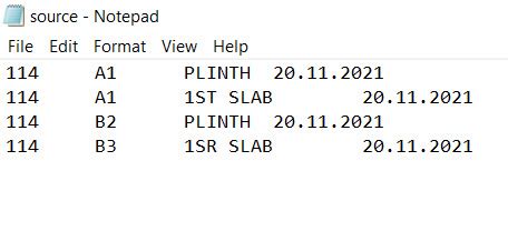 SAP ABAP Code Text File To Internal Table