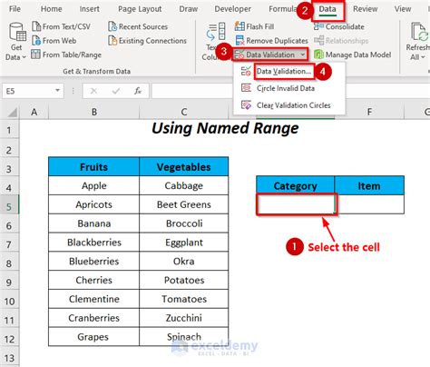 How To Use IF Statement In Data Validation Formula In Excel Ways