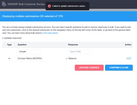 Error On Multiple Edits Of Submitted Data Data Management Kobotoolbox Community Forum