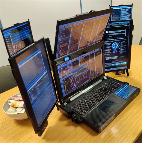 Commercial Prototype With 7 Screens Scrolller