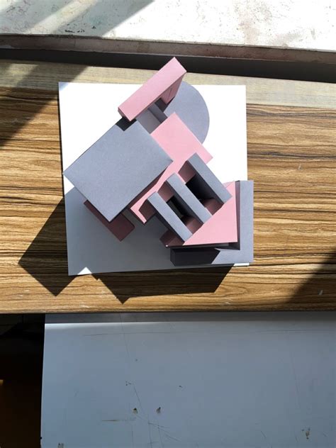 3d Composition Disegno Tecnico Illustrazioni Darte Architettura